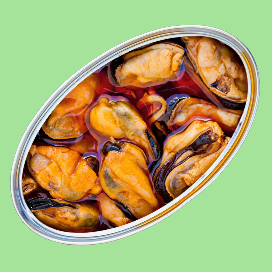 Premium Tinned Mussels, Clams, Oysters, Scallops – DECANT Napa Bottle ...