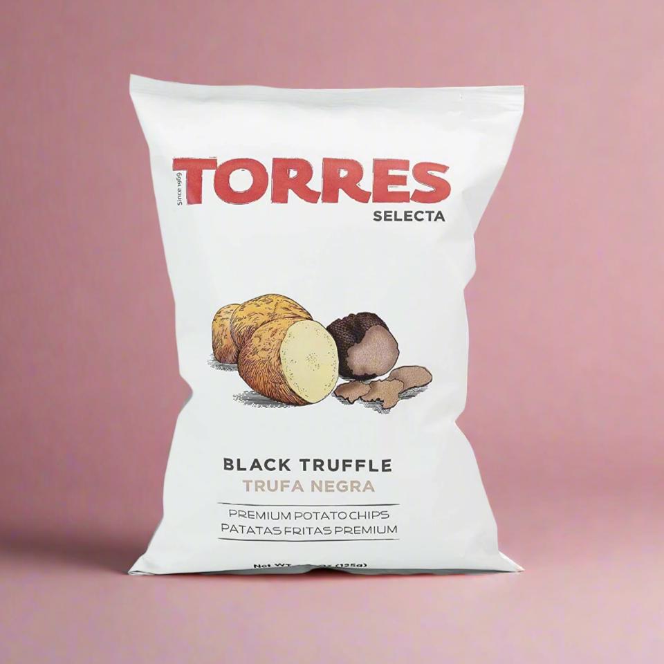 Black Truffle Potato Chips, Torres Selecta, Spain [125g Large Bag ...