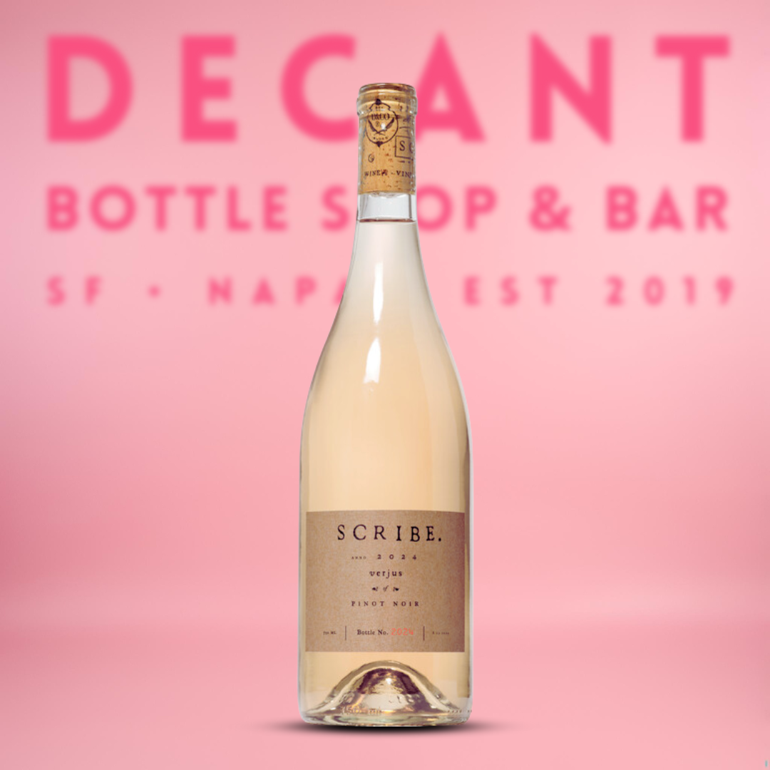 Scribe Winery 'Verjus of Pinot Noir', California 2024 (Alcohol-Free ...
